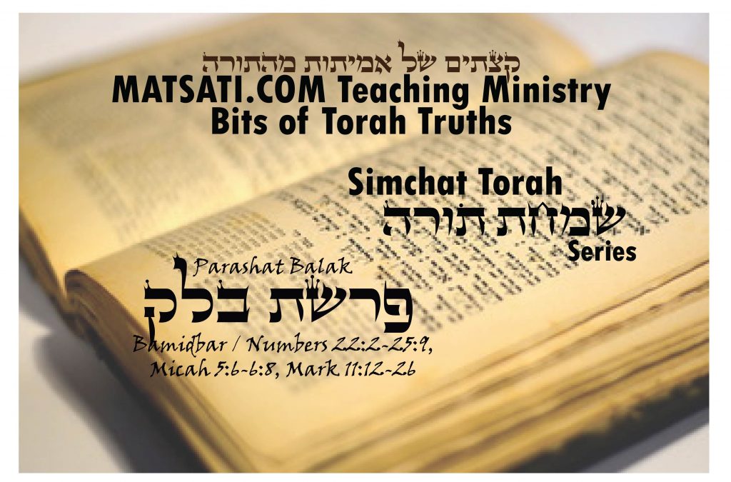 Bits Of Torah Truths, Parashat Balak, פרשת בָּלָק‎‎, Putting On A Good Show - MATSATI.COM ...