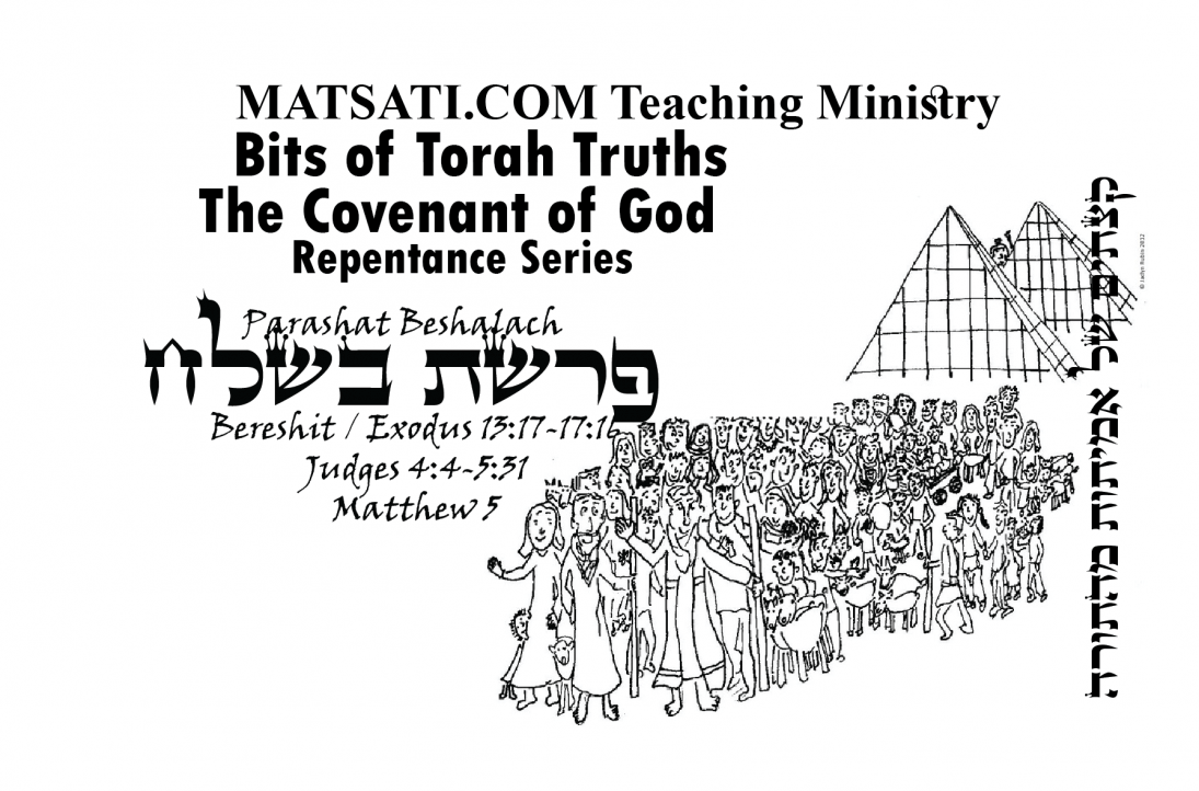 Bits Of Torah Truths, Parashat Beshalach, פרשת בשלח, Trusting The Lord In Our Most Desperate ...