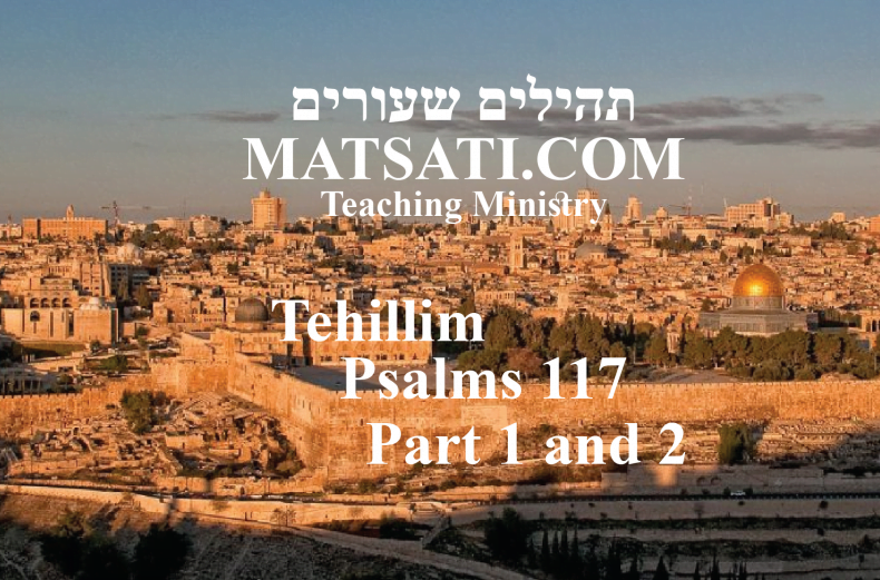 Tehillim / Psalms 117, ספר תהילים קיז, Part 1 And 2, Praise The Lord All You Nations - MATSATI ...