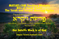 Our Salvific Work Is Of God, פרשת ויקרא, Parashat Vayikra, Bits Of Torah Truths - MATSATI.COM ...