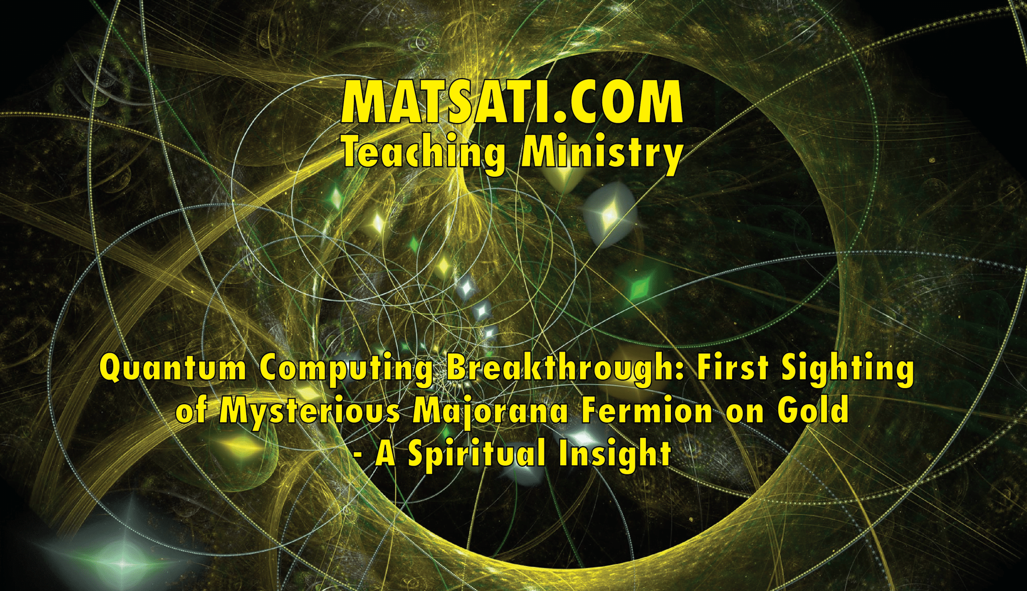 Quantum Computing Breakthrough: First Sighting Of Mysterious Majorana Fermion On Gold - A ...