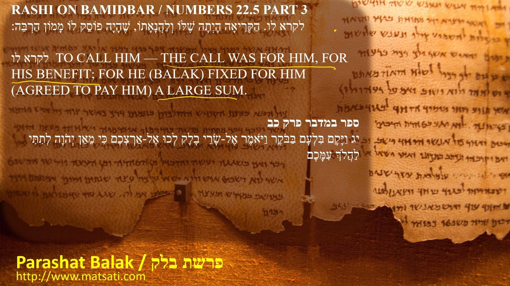 A Man Struggling With God, פרשת בלק, Parashat Balak, Bits Of Torah Truths - Digging Deeper ...