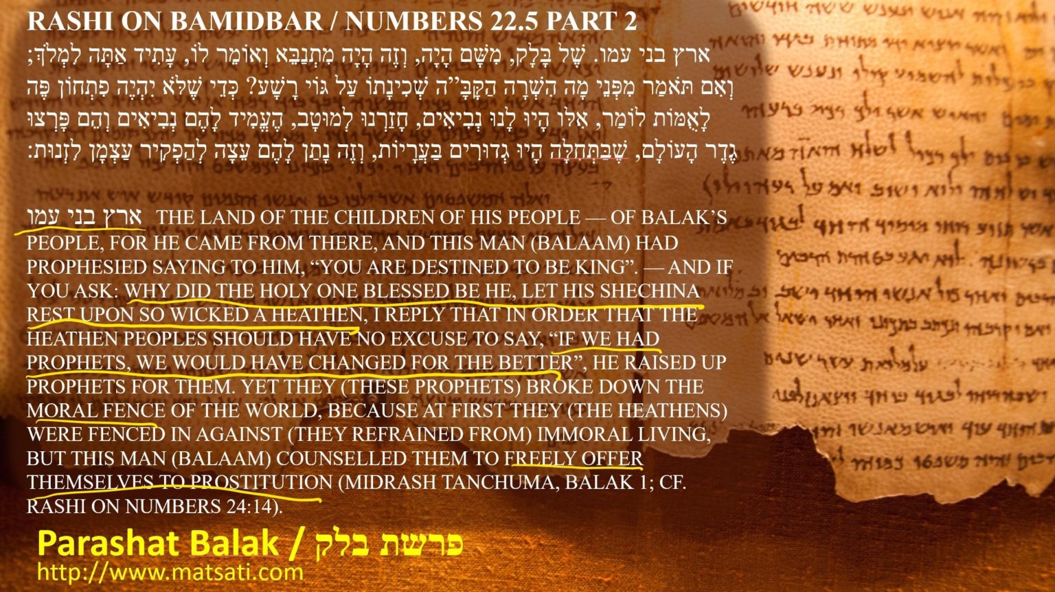 A Man Struggling With God, פרשת בלק, Parashat Balak, Bits Of Torah Truths - Digging Deeper ...