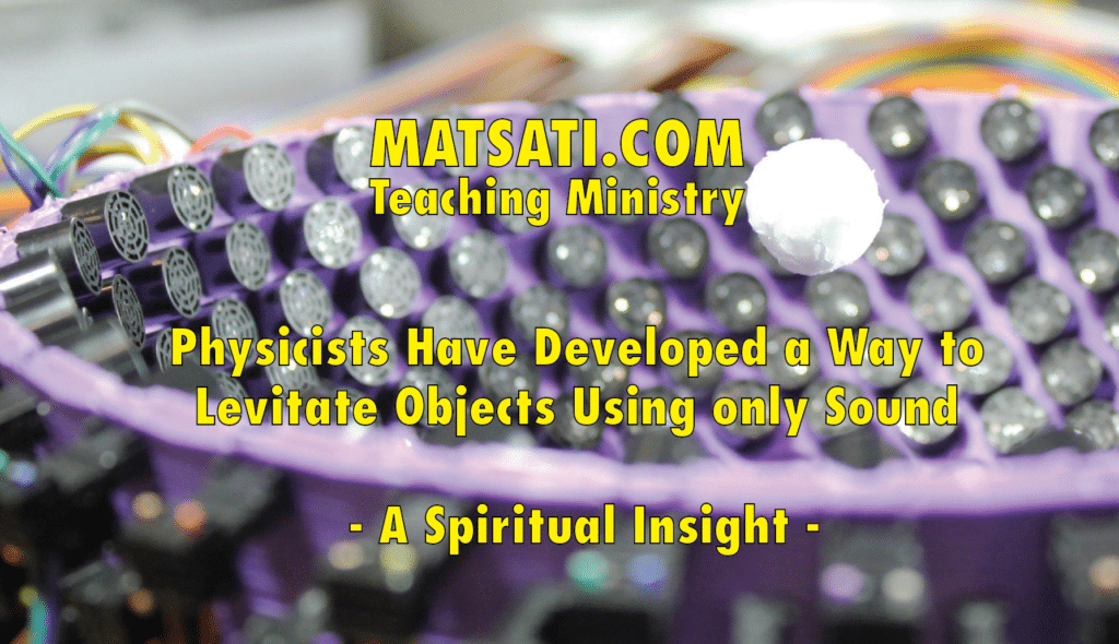 Physicists Have Developed A Way To Levitate Objects Using Only Sound ...