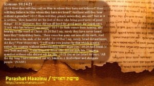 Serving Demons And Being Set Free, פרשת האזינו, Parashat Ha’azinu, Bits Of Torah Truths ...
