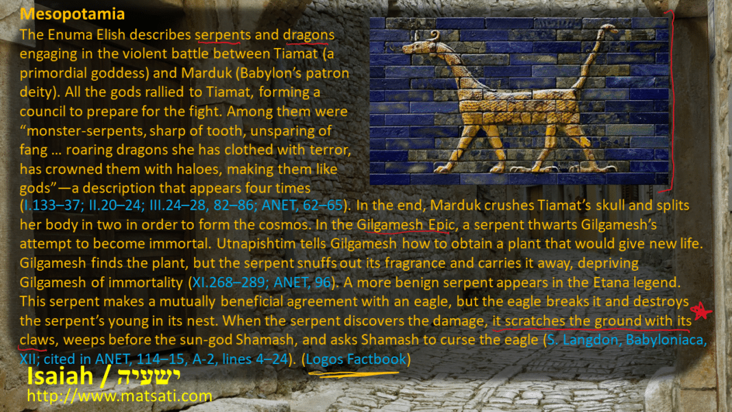 The Serpent According To Ancient Religions: Egypt, Canaan, Mesopotamia ...