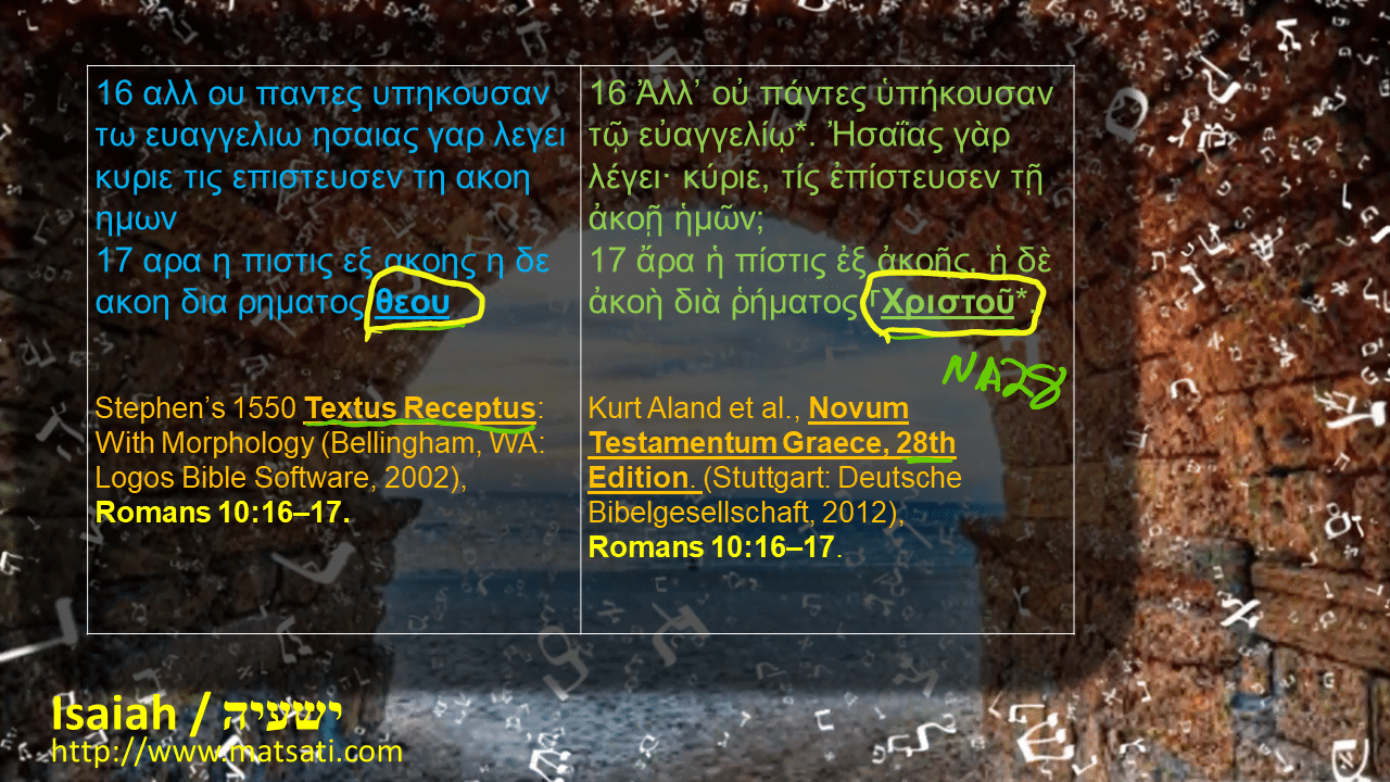 Isaiah Is Presenting Another Side Of Who God Is, ישעיהו לא:ה-ט / Isaiah ...