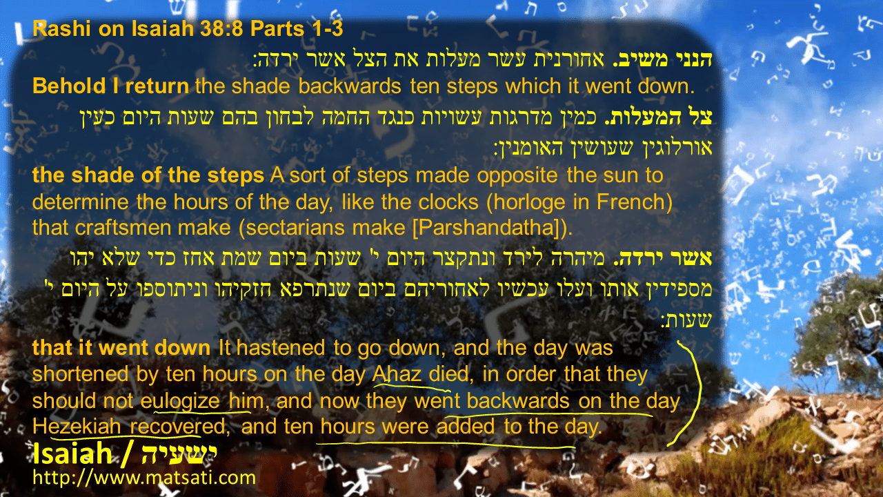 The Power Of Prayer And The Psalm Of Hezekiah, ישעיהו לח:ו-י / Isaiah ...